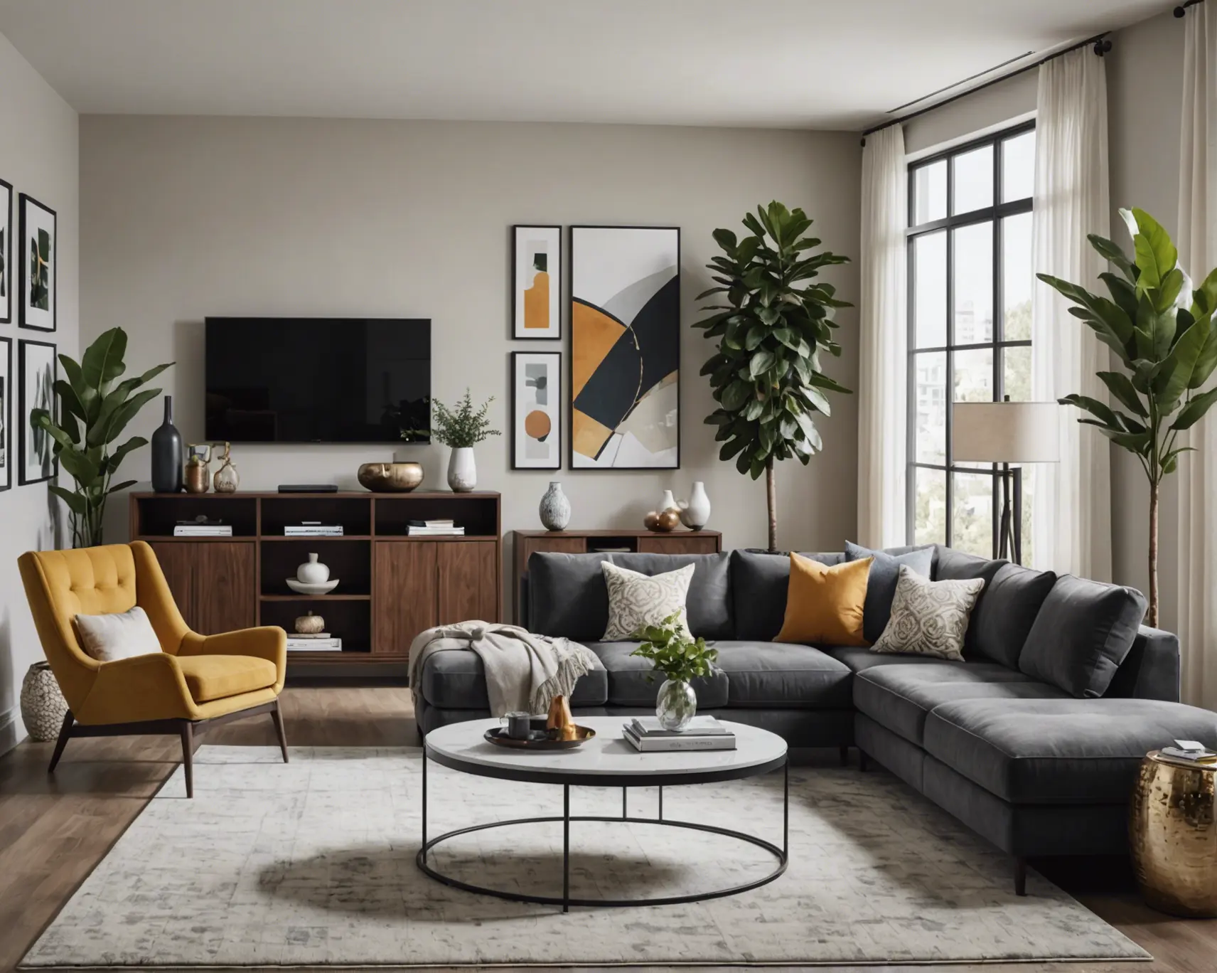 Biophilic interior design Living Room