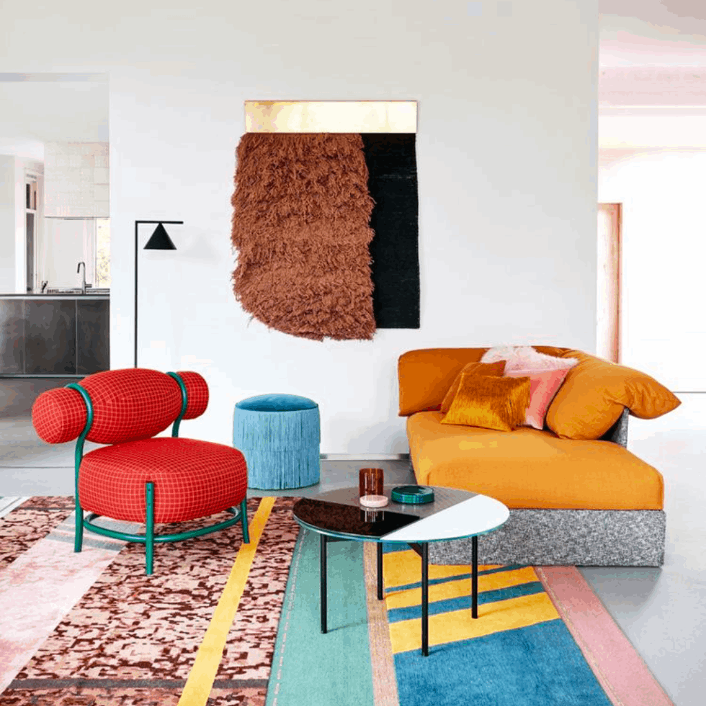 Postmodern interior design Gaming Room
